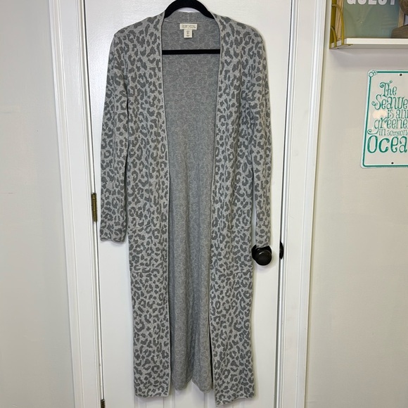 ruby moon | Sweaters | Ruby Moon Gray Long Duster Cardigan Sweater ...